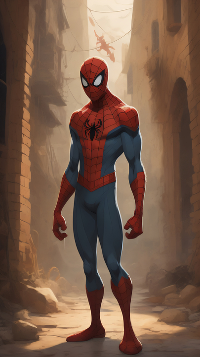 Download Ai Generated, Spiderman, Superhero. Royalty-Free Stock ...