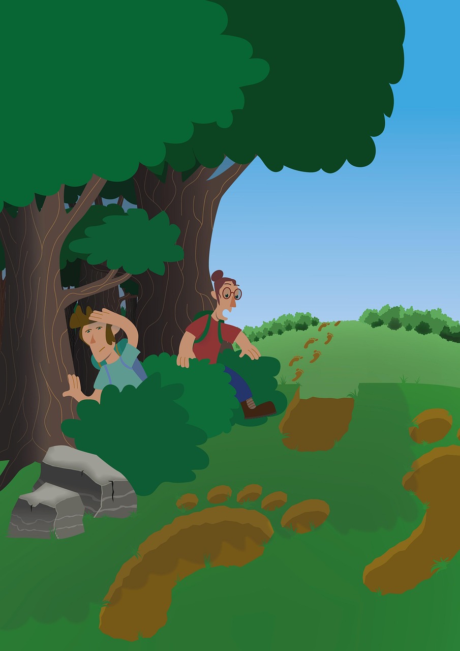 Download Big Foot, Footprints, Adventure. Royalty-Free Stock ...