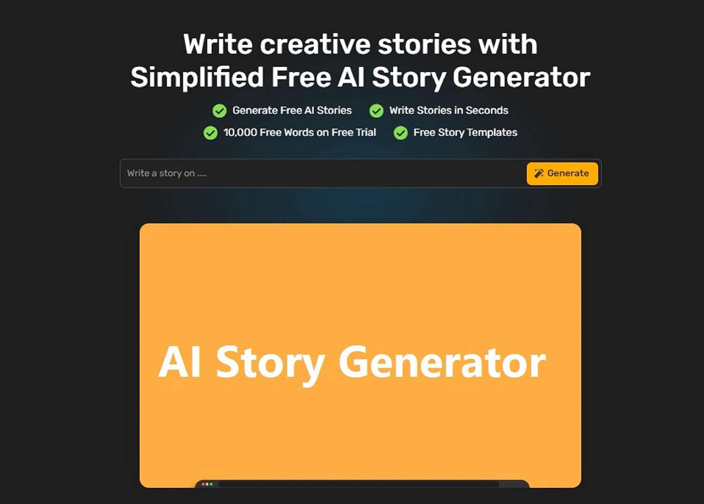 ai-story-generator - Pixabay