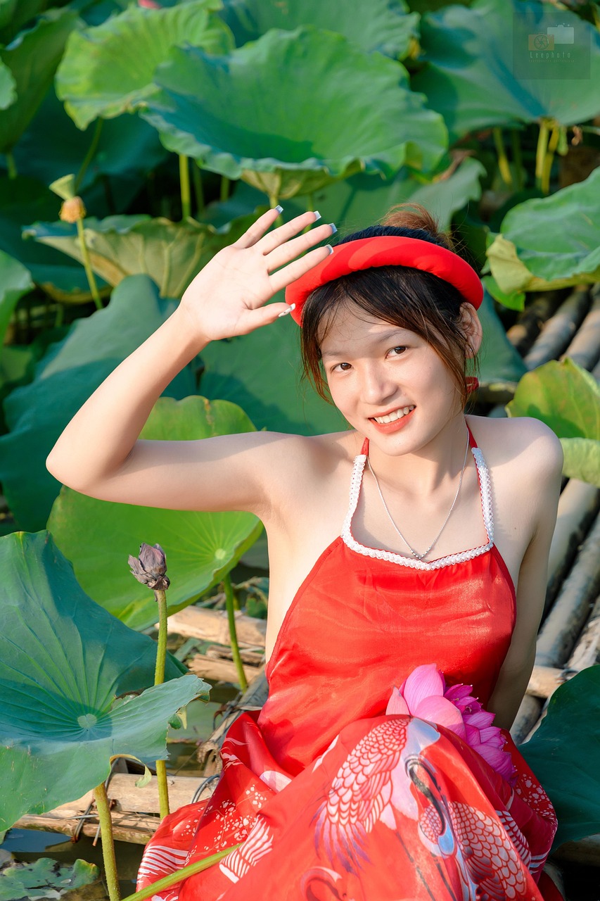 Junge Frau Lotus Hübsch Asiatische - Kostenloses Foto auf Pixabay - Pixabay
