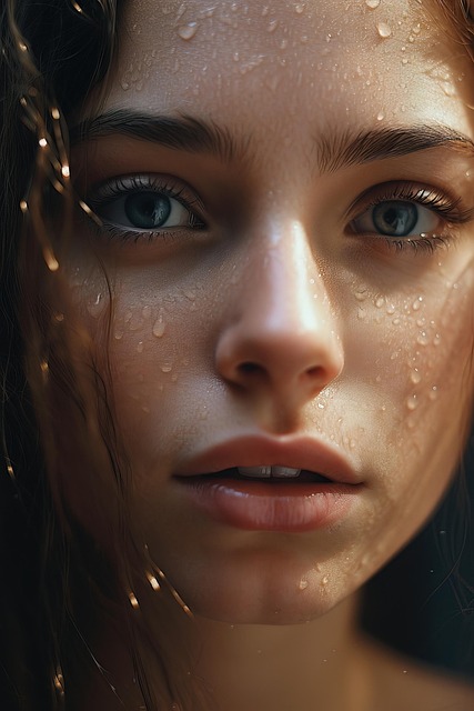 Download Ai Generated Woman Wet Royalty Free Stock Illustration Image