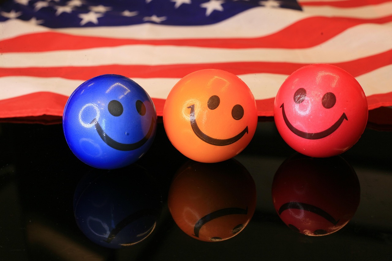 Usa Flag Smiley - Free photo on Pixabay - Pixabay