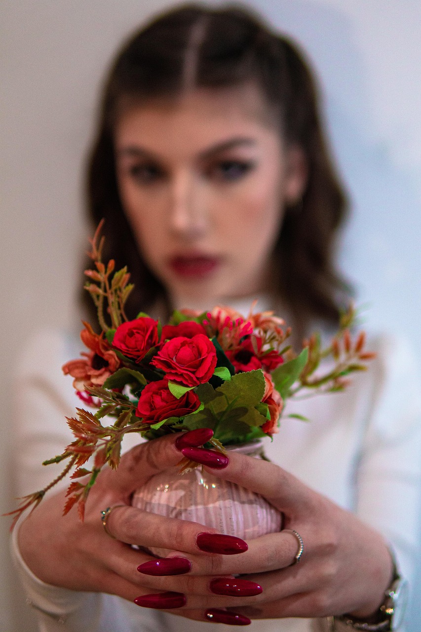Girl Blur Flower - Free photo on Pixabay - Pixabay