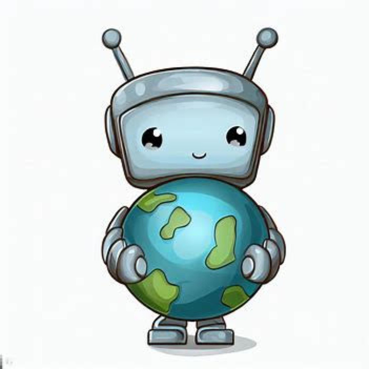 Download Robot, Ai, Earth. Royalty-Free Stock Illustration Image - Pixabay