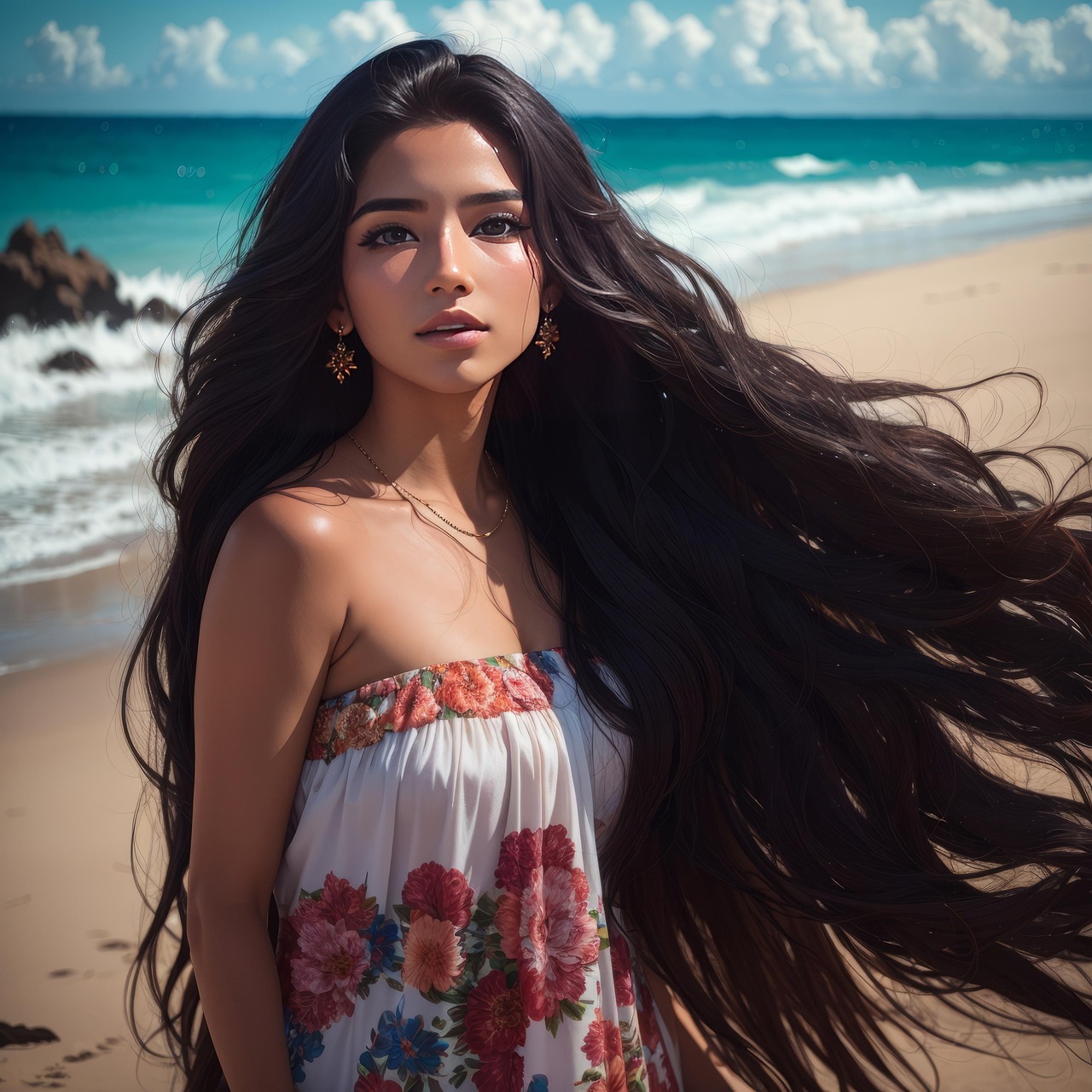 Download Ai Generated Nature Woman Royalty Free Stock Illustration