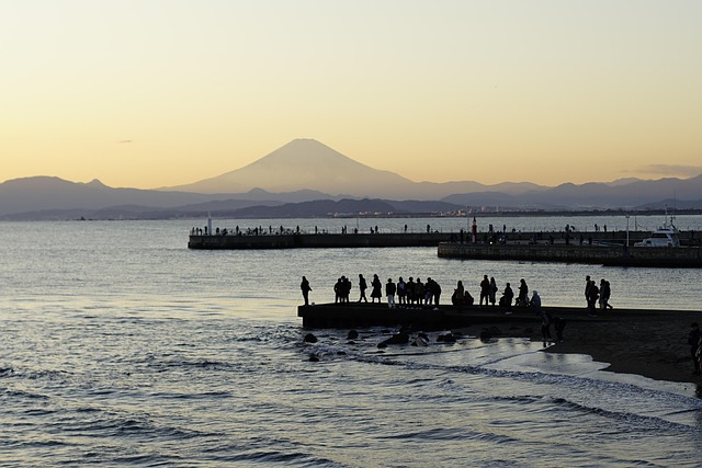 Mount Fuji Kamakura Sunset Glow - Free photo on Pixabay - Pixabay