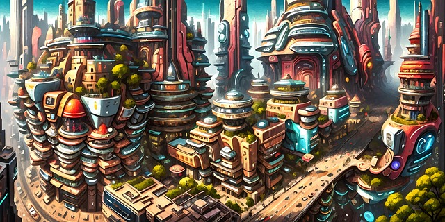 Ciudad Surrealista - Imagen gratis en Pixabay
