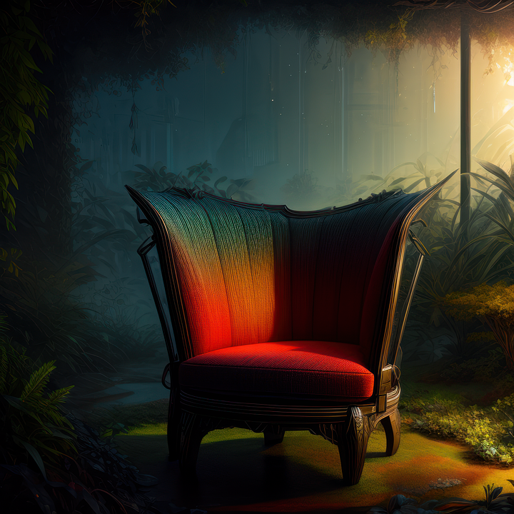 Download Chair Fantasy Sci Fi Garden Royalty-Free Stock Illustration ...