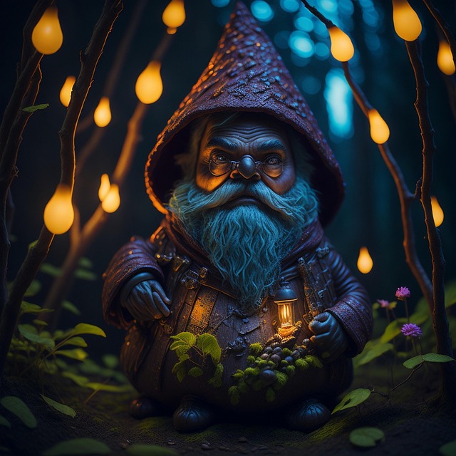 Download Whimsical Garden Gnome, Gnome, Dwarf. Royalty-Free Stock ...