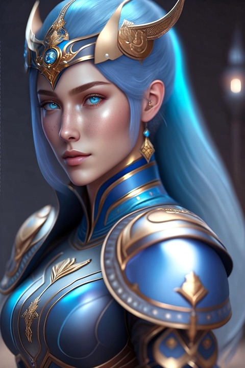 Download Mystical, Beautiful, Knight. Royalty-Free Stock Illustration ...
