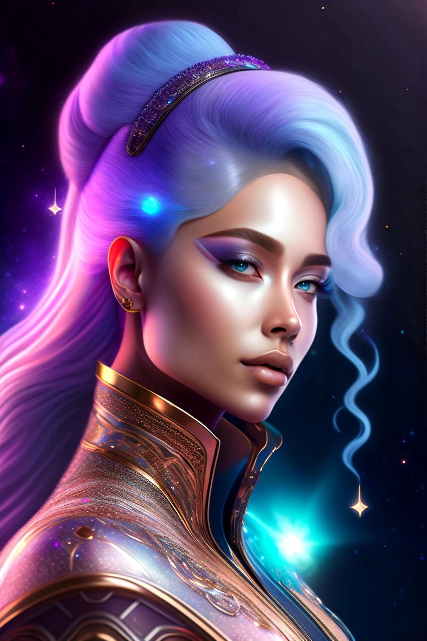 Download Space, Beautiful, Lady. Royalty-Free Stock Illustration Image ...