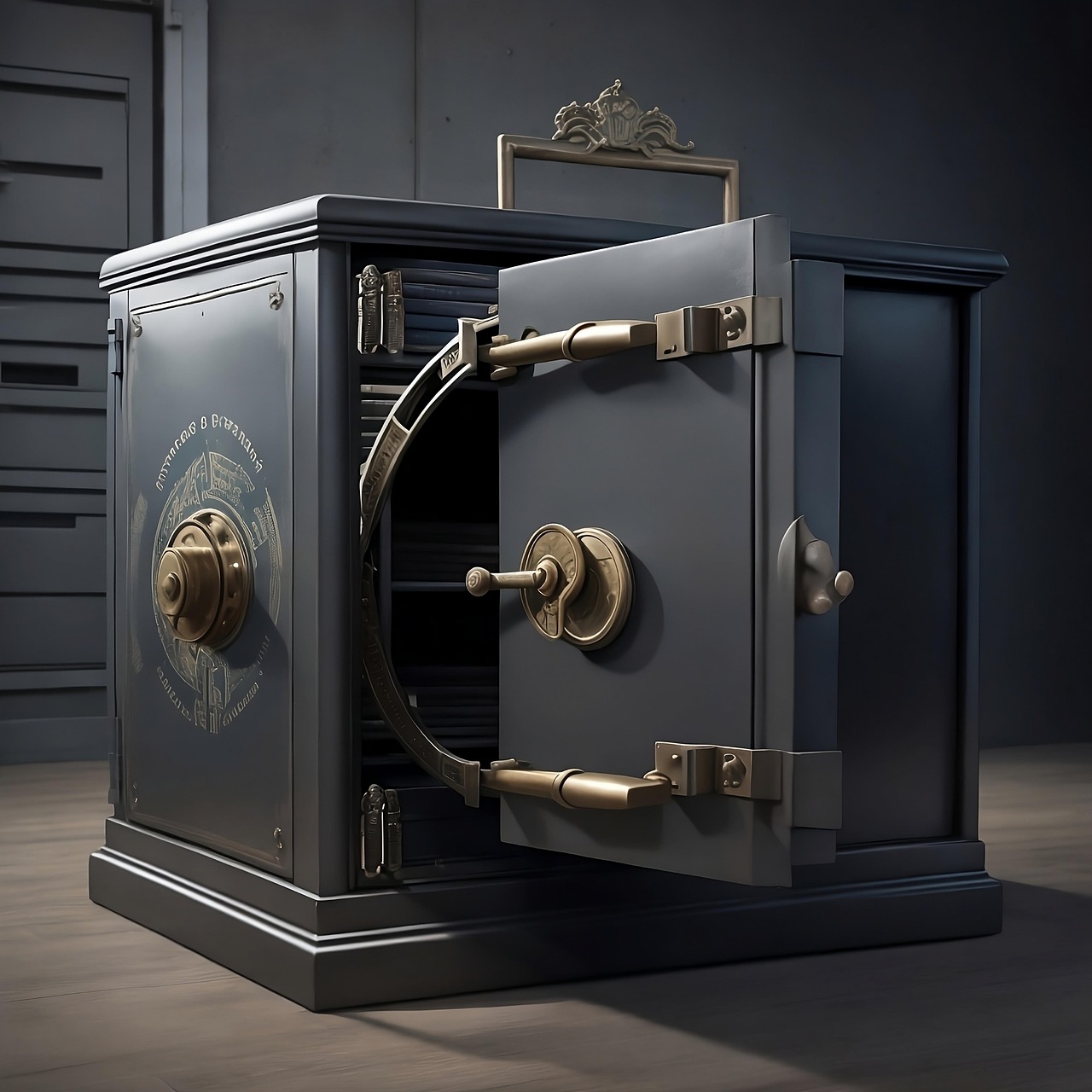Download Ai Generated Safe Safe Box Royalty-Free Stock Illustration ...
