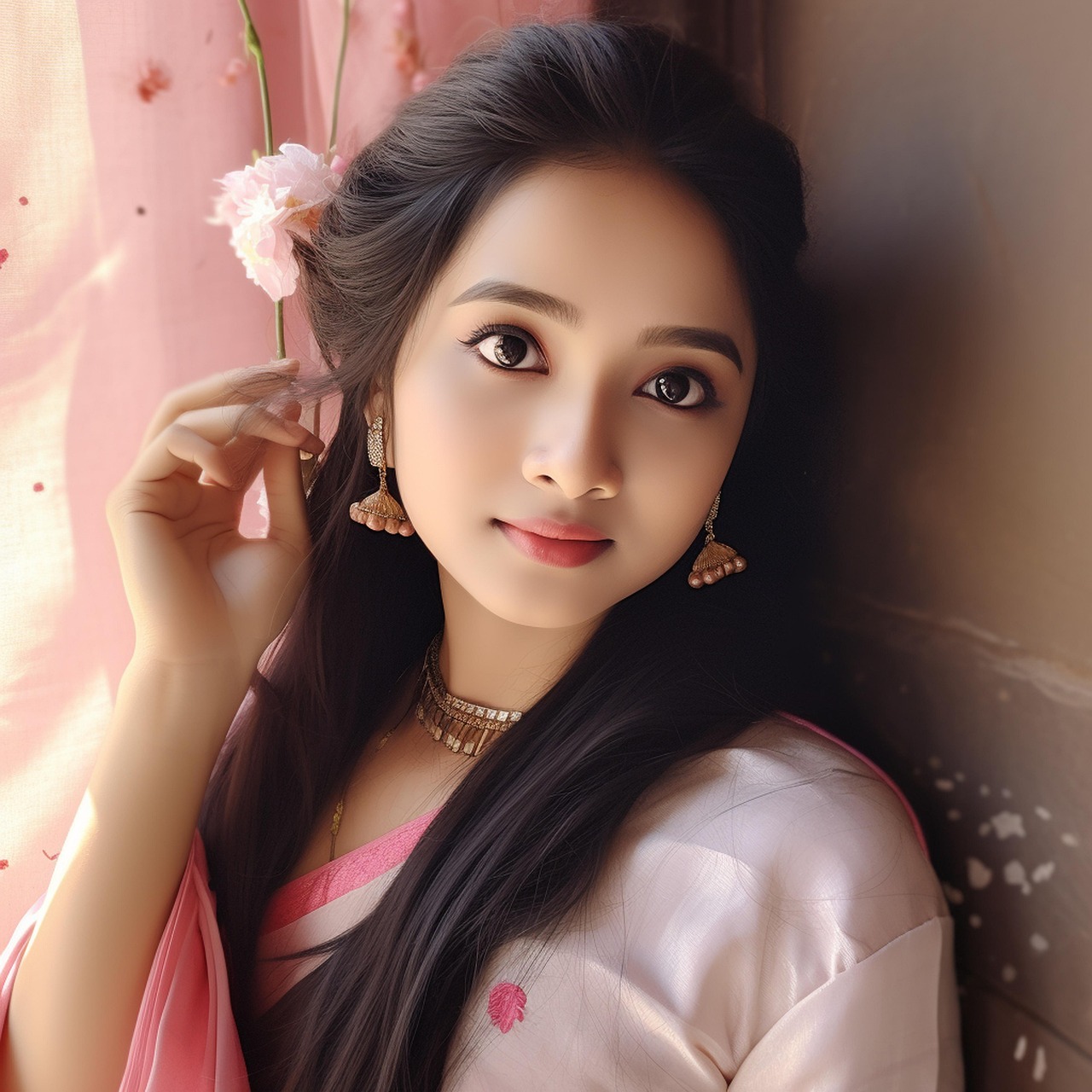 download-girl-cute-cute-actress-royalty-free-stock-illustration-image