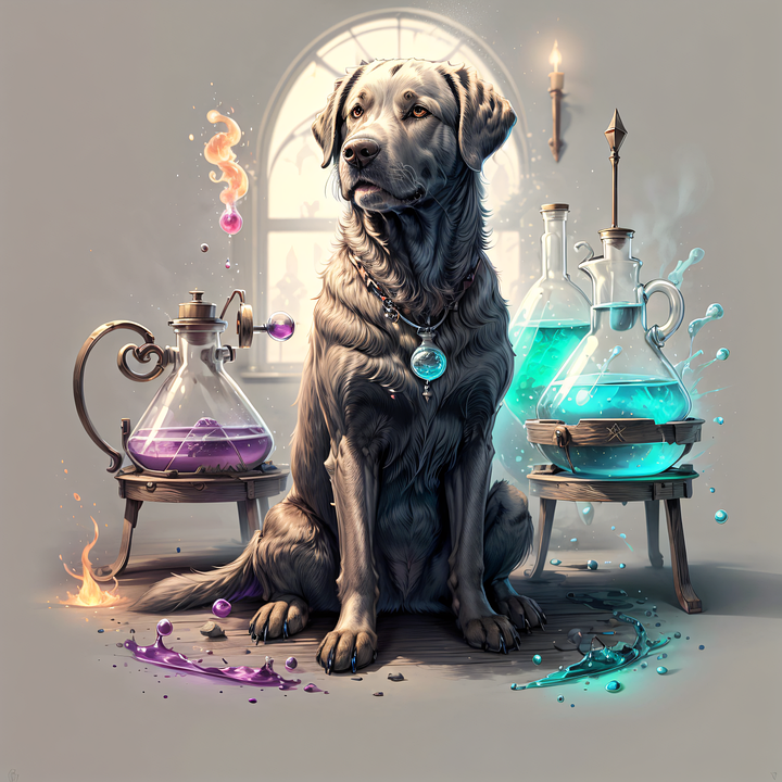 Download Animal, Dog, Chemist. Royalty-Free Stock Illustration Image ...