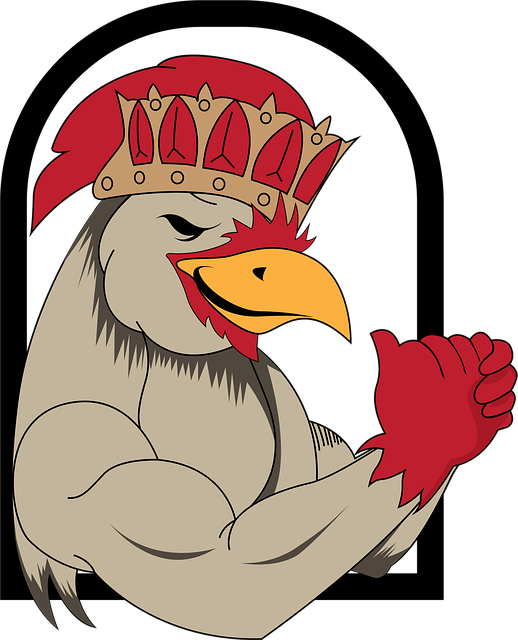 Download King Chicken, Chicken, Cartoon. Royalty-Free Vector Graphic ...