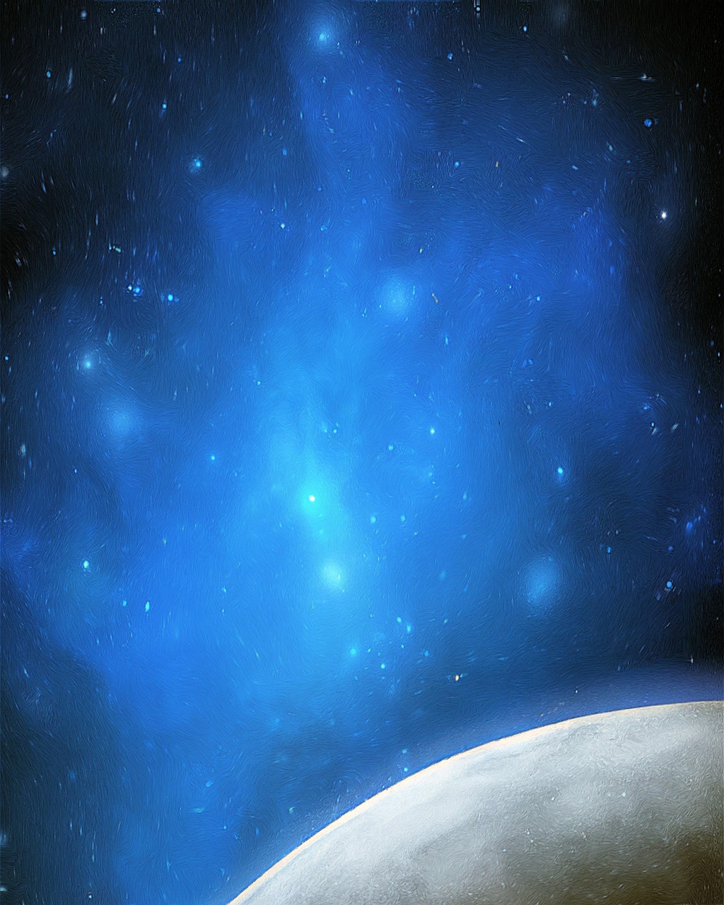 Download Painting, Space, Galaxy. Royalty-Free Stock Illustration Image ...