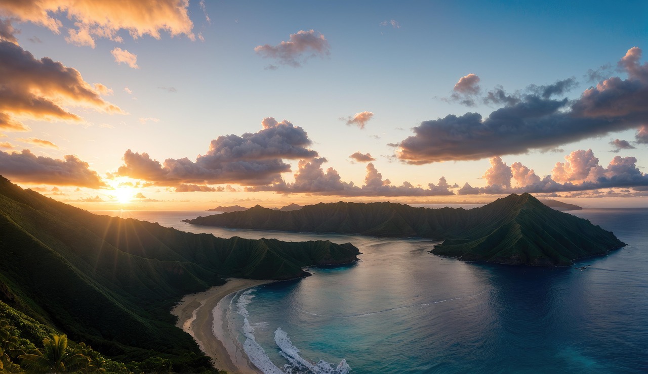 Download Ai Generated, Hawaii, Beach. Royalty-Free Stock Illustration ...