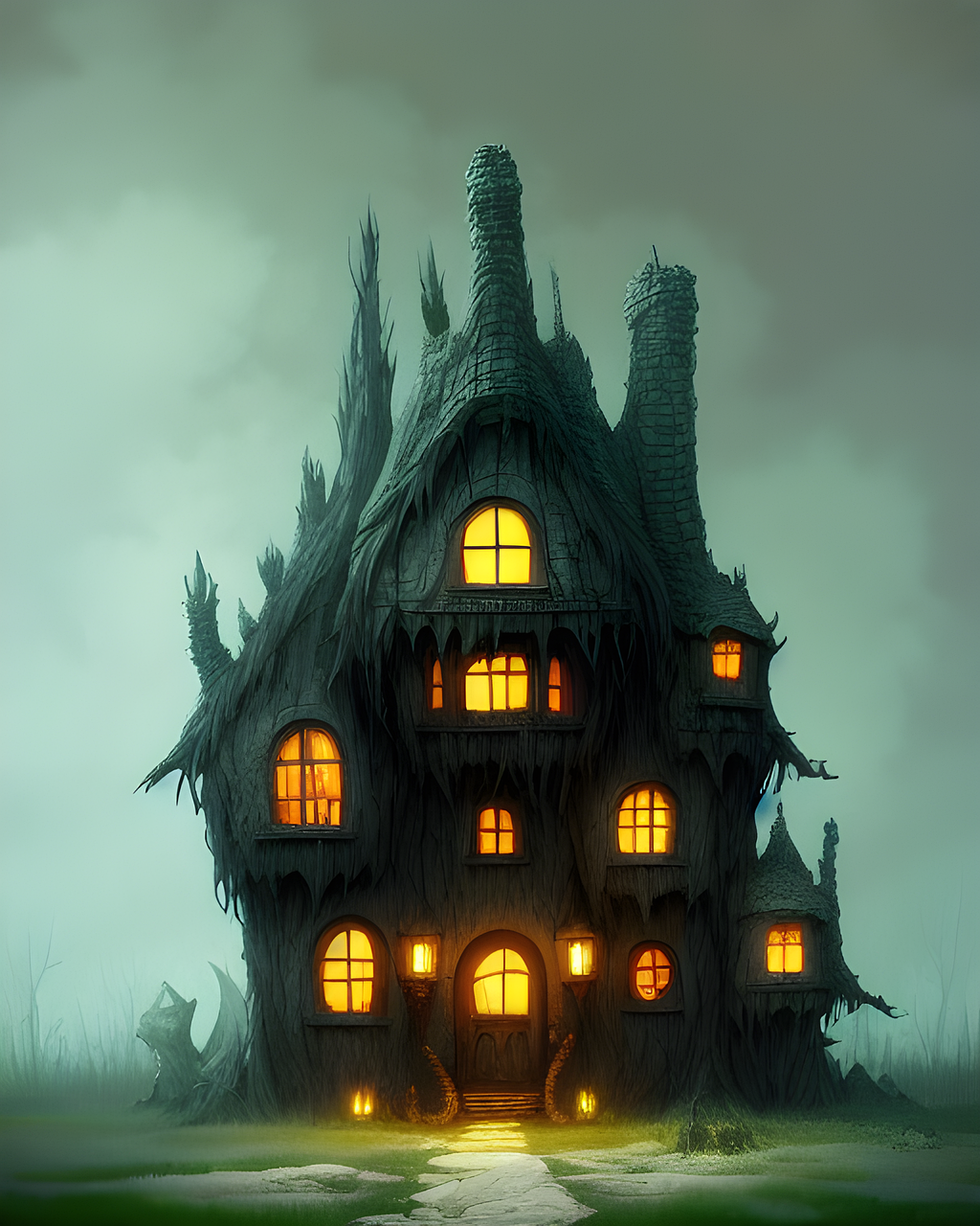 Explore 357+ Free Haunted House Illustrations: Download Now - Pixabay