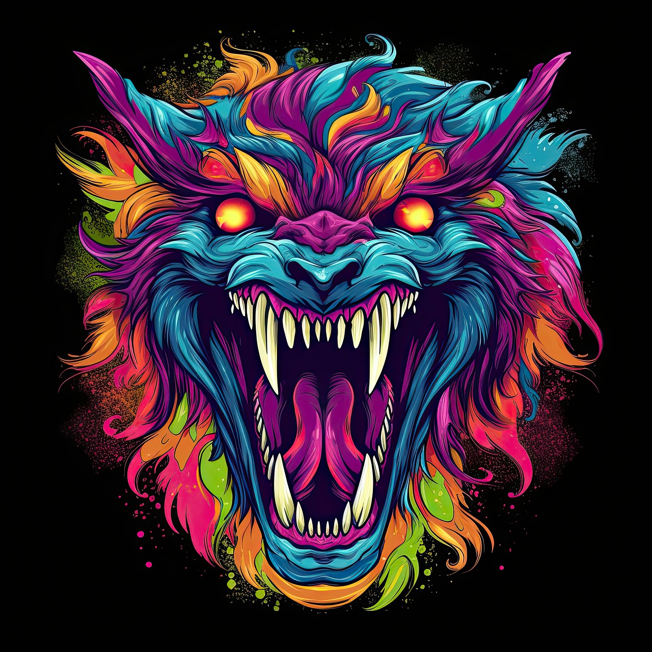 Download Creature Scary Dark Royalty-Free Stock Illustration Image ...