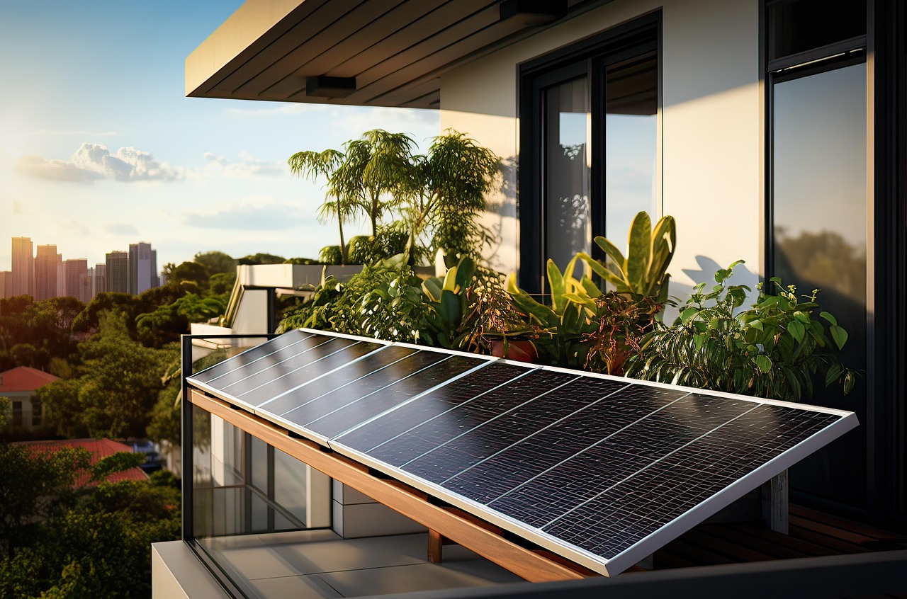Download Balcony Power Station, Solar System, Photovoltaic. Royalty ...