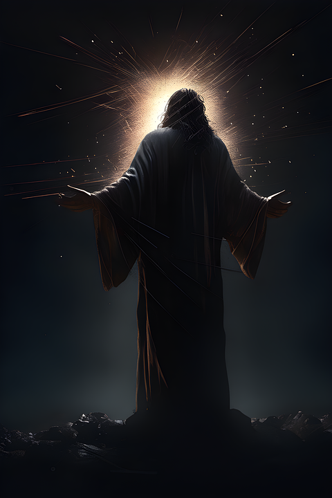 Download Jesus Christ Christianity Savior Royalty Free Stock