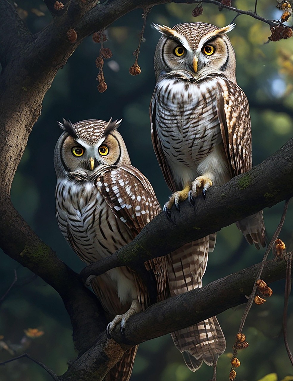 Download Ai Generated, Owl, Bird. Royalty-Free Stock Illustration Image ...