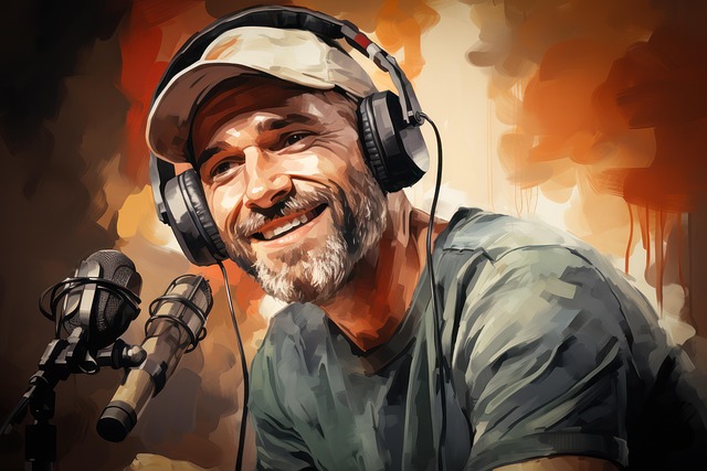 Download Ai Generated Podcast Podcaster Royalty-Free Stock Illustration ...