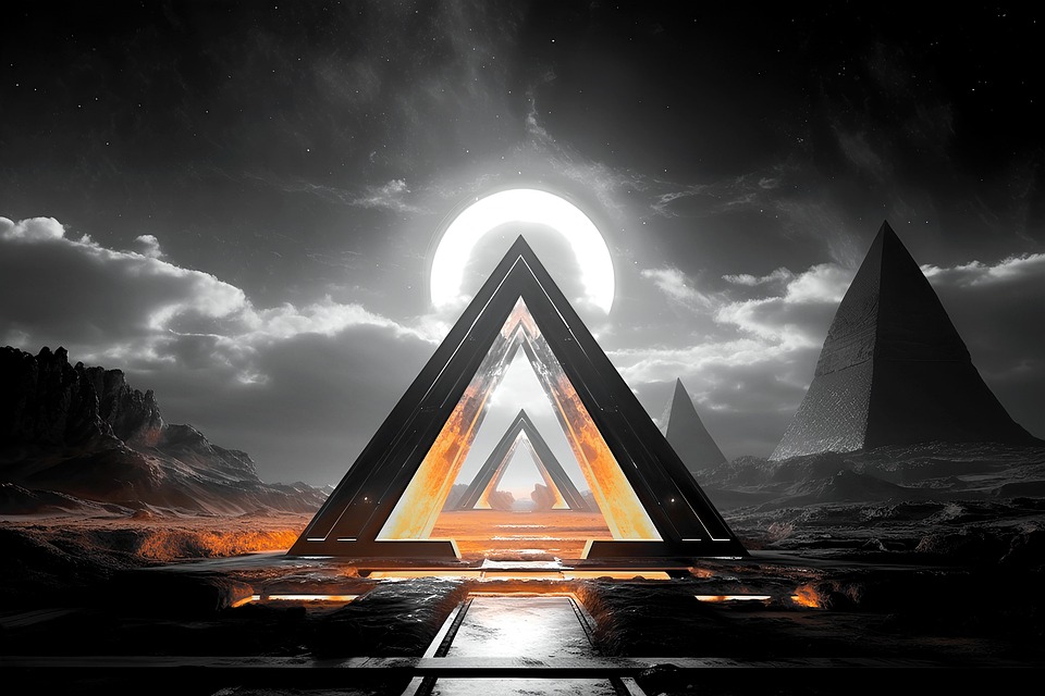 Download Ai Generated, Pyramid, Modern. Royalty-Free Stock Illustration ... Download Ai Generated, Pyramid, Modern. Royalty-Free Stock Illustration ...