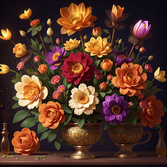 Download Flowers Magic Flowers Bouquet Royalty-Free Stock Illustration ...