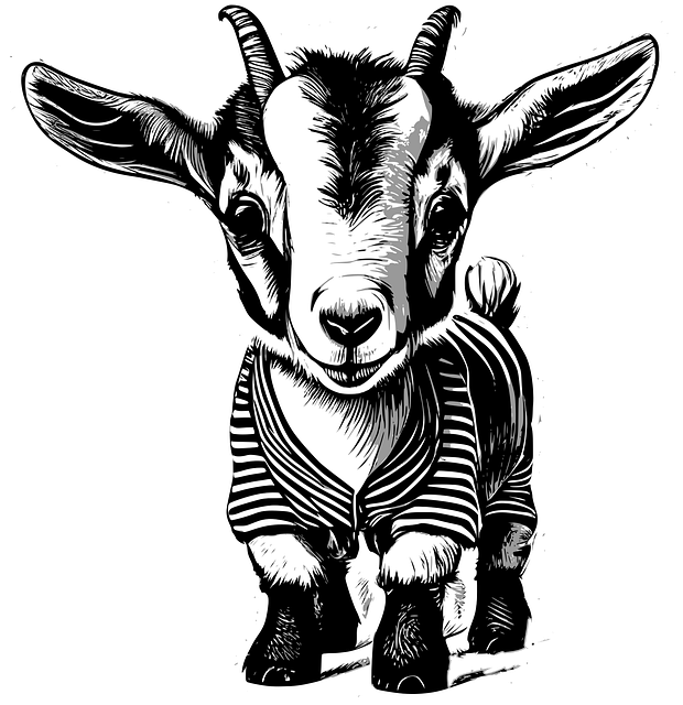 Download Baby, Goat, Stripes. Royalty-Free Vector Graphic - Pixabay