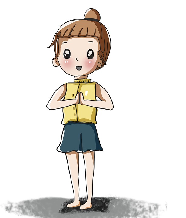 Download Girl, Cartoon, Standing. Royalty-Free Stock Illustration Image ...
