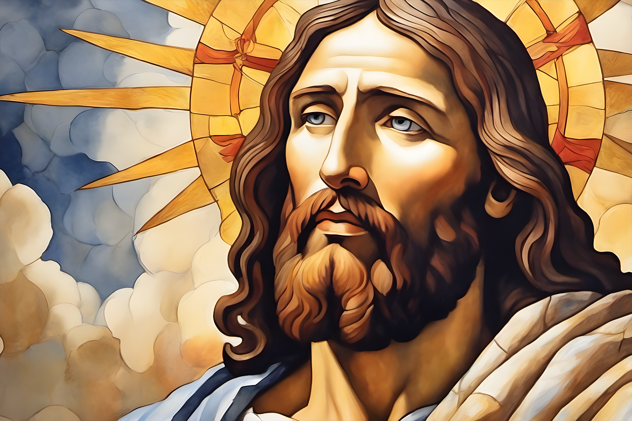Download Painting Jesus Artwork Royalty-Free Stock Illustration Image ...