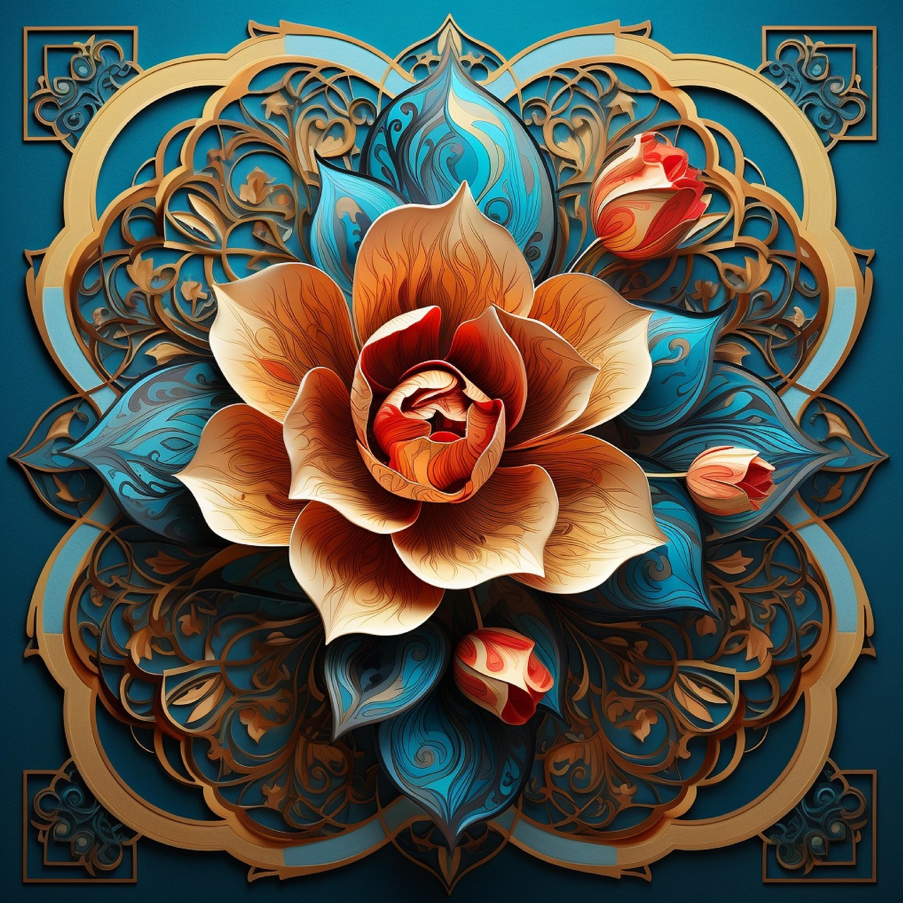 Download Flowers, Art, Modern Art. Royalty-Free Stock Illustration ...