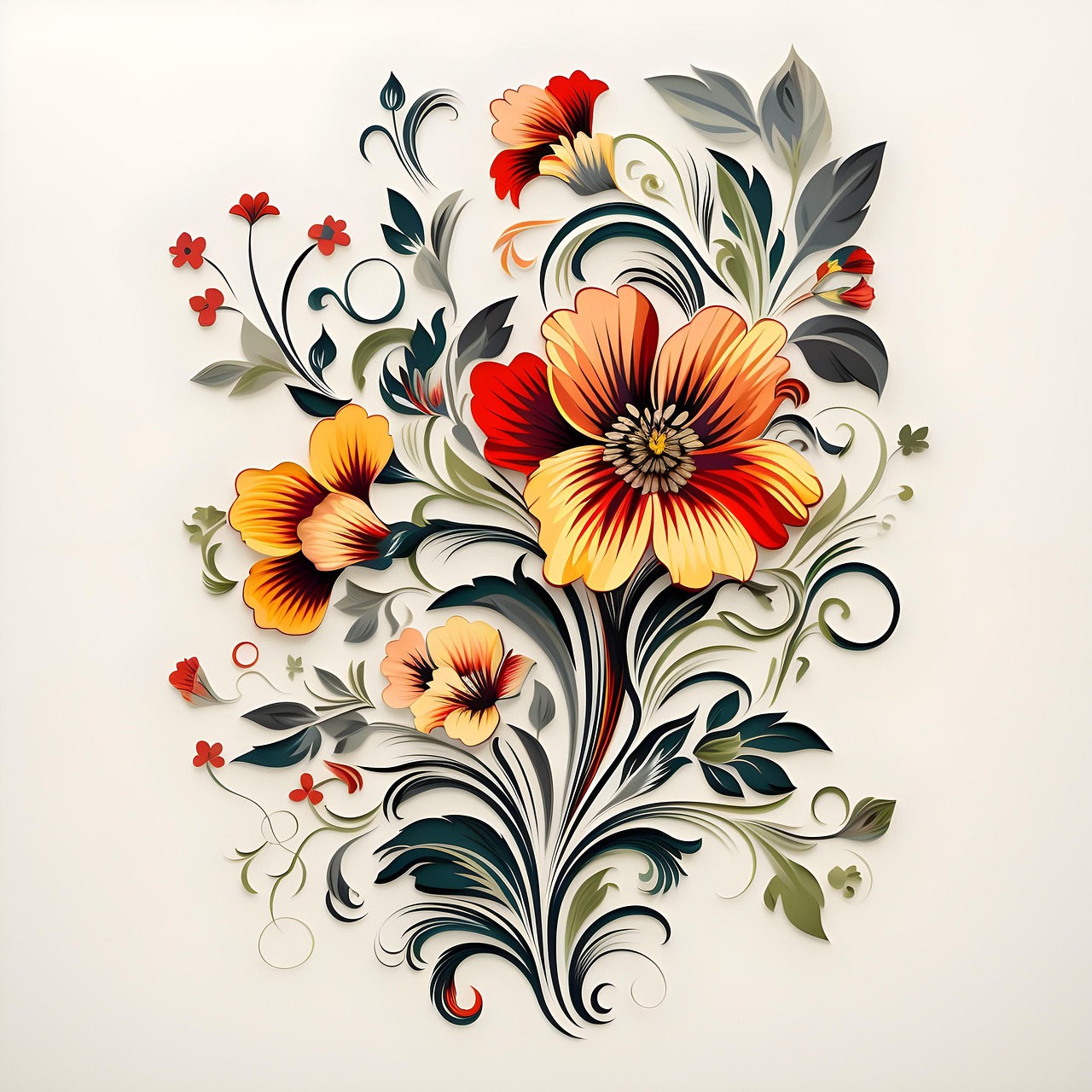 Flores Álbum De Recortes Decorar - Imagen gratis en Pixabay