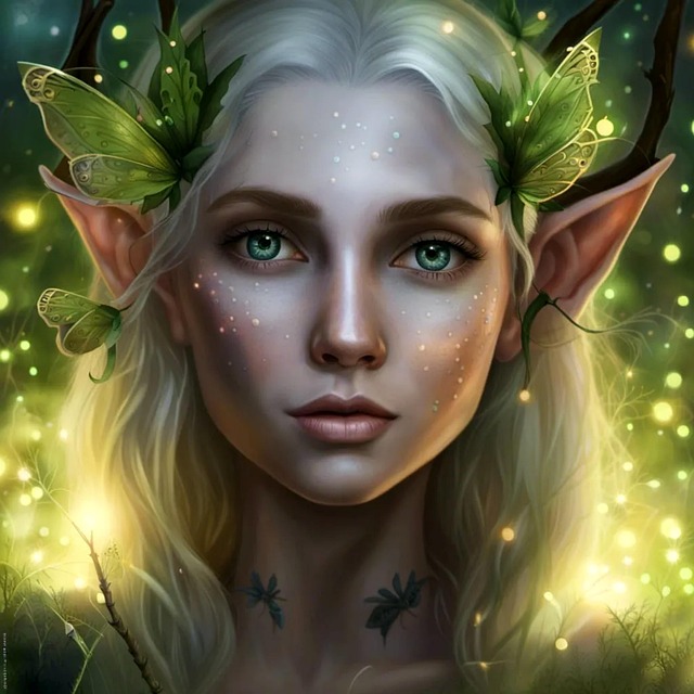 Download Ai Generated, Elf, Forest. Royalty-Free Stock Illustration ...