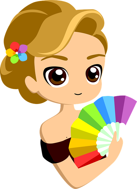 Download Woman, Lady, Fan. Royalty-Free Stock Illustration Image - Pixabay