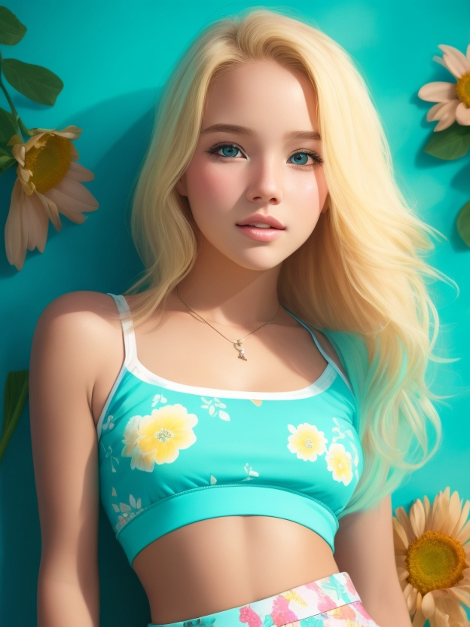 Download Ai Generated Girl Blonde Royalty-Free Stock Illustration Image - Pixabay
