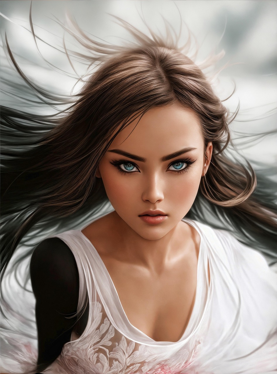 Download Ai Generated Woman Face Royalty Free Stock Illustration Image Pixabay