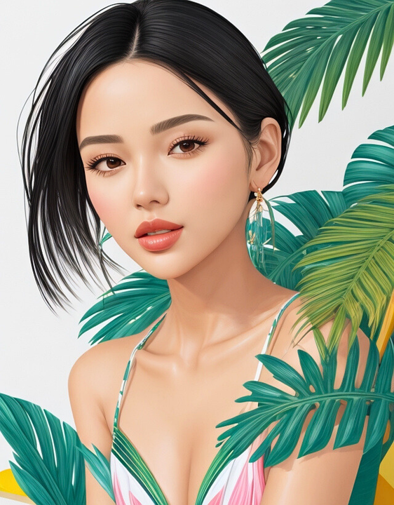 Download Ai Generated Woman Face Royalty Free Stock Illustration 8950