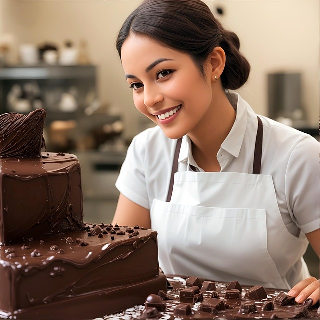 Download Woman, Chef, Chocolate. Royalty-Free Stock Illustration Image ...