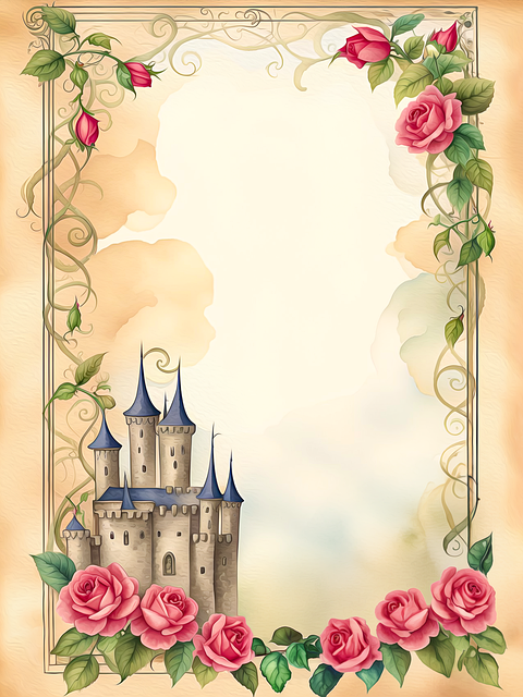 Download Ai Generated, Parchment, Castle. Royalty-Free Stock ...