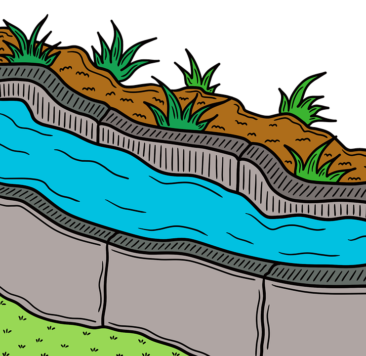 Download Irrigation, Ditch, Water Supply. Royalty-Free Stock ...