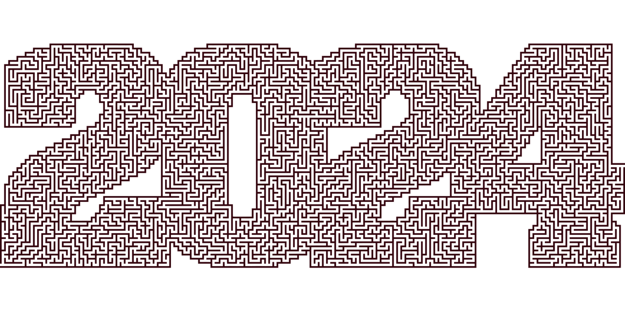 Download Calendar 2024 Maze Royalty-Free Vector Graphic - Pixabay