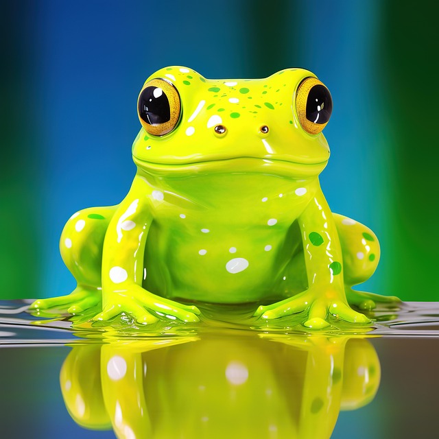 Cute Tree Frog Wallpaper