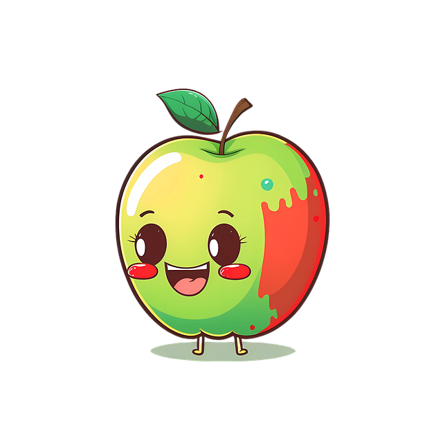 Download Apple, Happy, Cartoon. Royalty-Free Stock Illustration Image ...