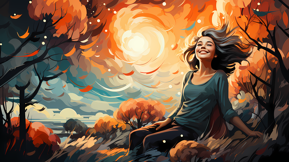 Download Woman, Autumn, Fall. Royalty-Free Stock Illustration Image ...