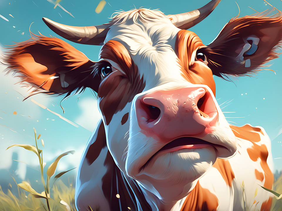 Download Cow, Cattle, Livestock. Royalty-Free Stock Illustration Image ...