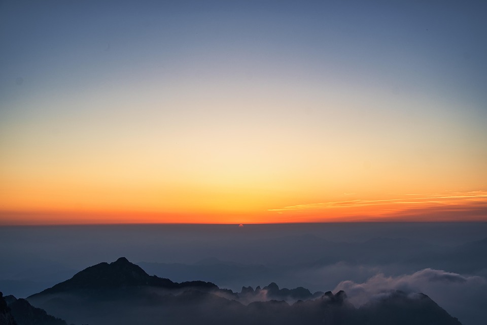Huangshan Amanecer Sol - Foto gratis en Pixabay - Pixabay