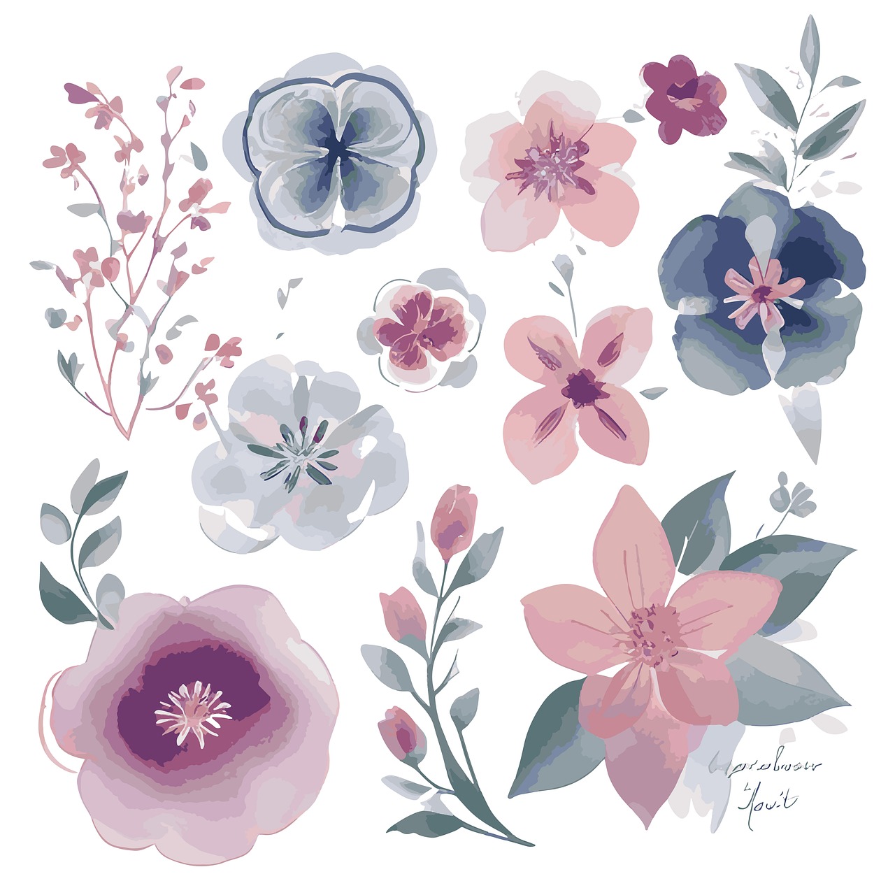 Vecteur Floral Graphiques De - Image gratuite sur Pixabay - Pixabay