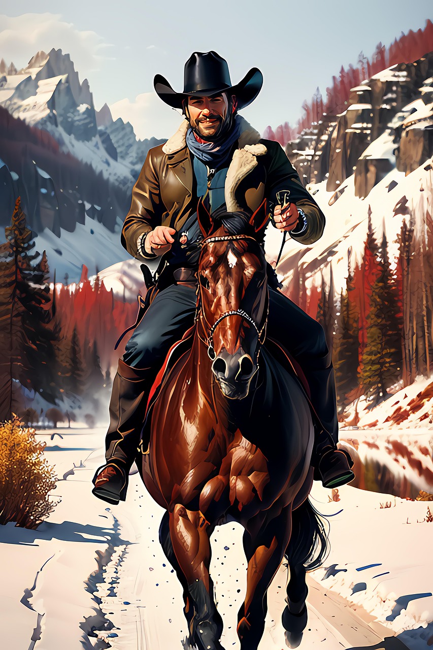 Download Ai Generated, Cowboy, Arthur Morgan. Royalty-Free Stock ...